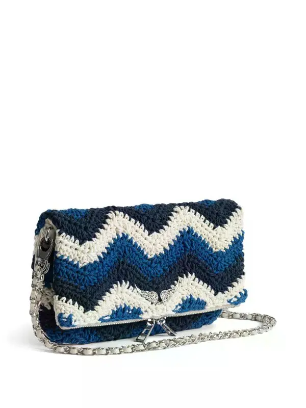 Zadig&Voltaire Rock Crochet Clutch - Blue