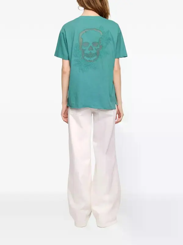 Zadig&Voltaire Tommer V-neck Short Sleeve T-shirt