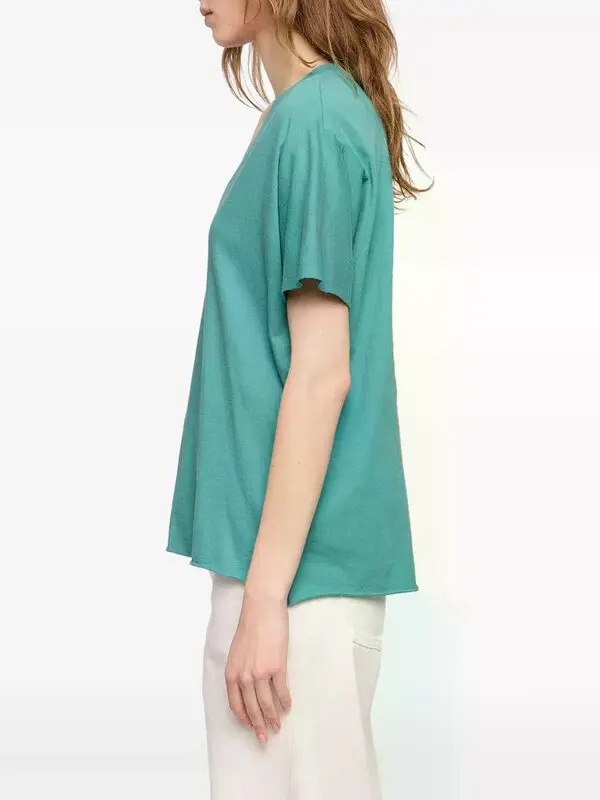 Zadig&Voltaire Tommer V-neck Short Sleeve T-shirt