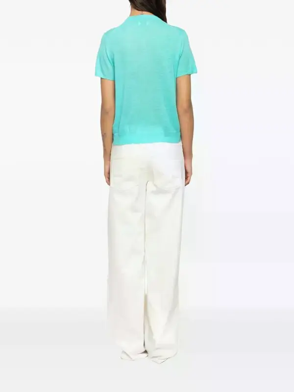 Zadig&Voltaire Short Sleeve Crewneck T-shirt - Blue