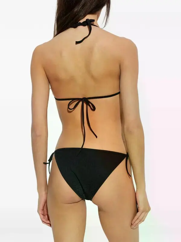 Balmain Labirint-jacquard Bikini - Black