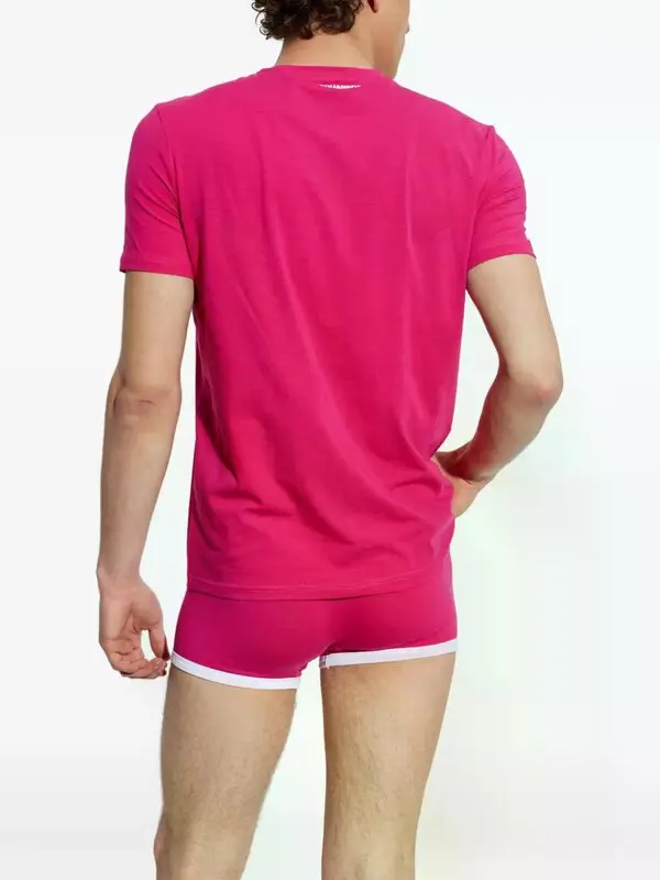 Dsquared2 Logo-print Crew-neck T-shirt - Pink