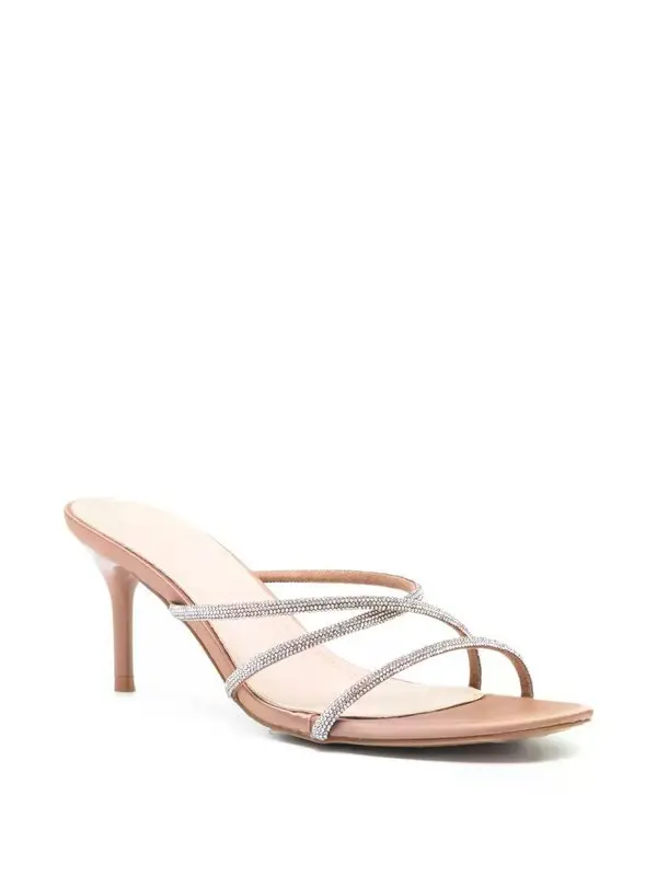 TWENTY FOURHAITCH Lovers Crystal-embellished Stiletto Sandals