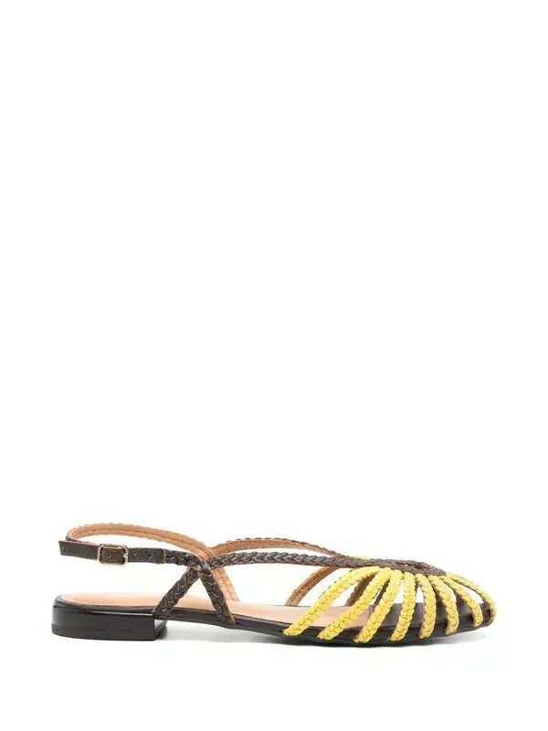 GIOSEPPO Masalani Braided Leather Sandals