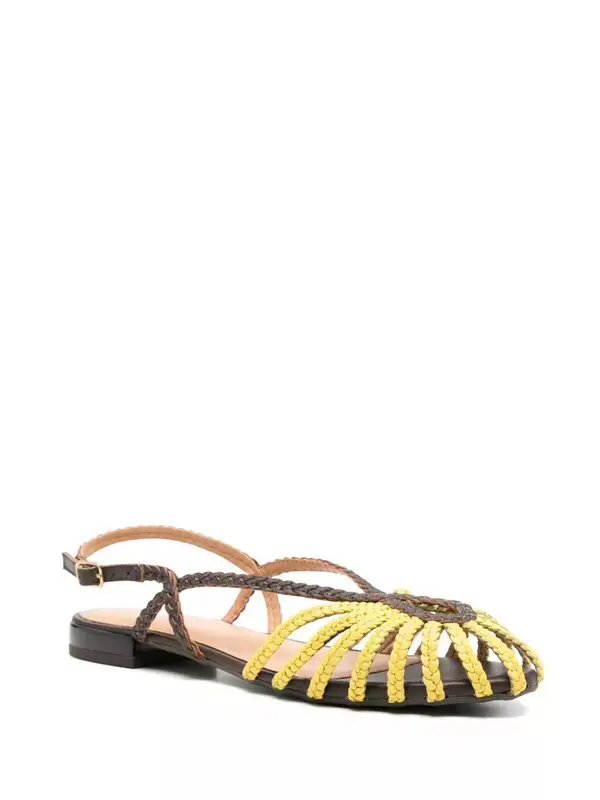 GIOSEPPO Masalani Braided Leather Sandals