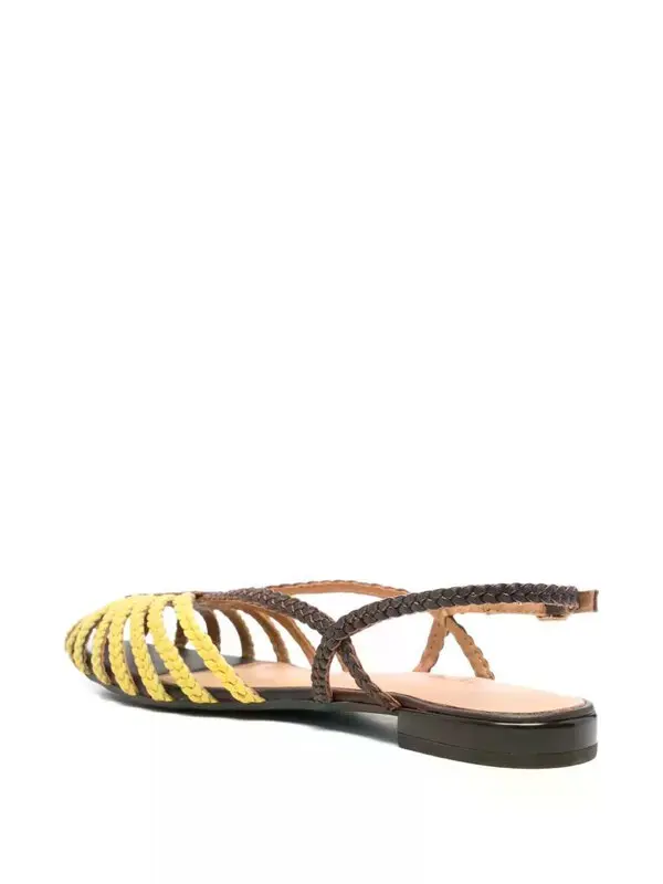 GIOSEPPO Masalani Braided Leather Sandals