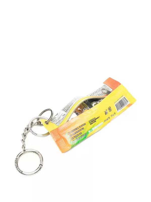 Balenciaga Ice Cream Bag Keyring - Yellow