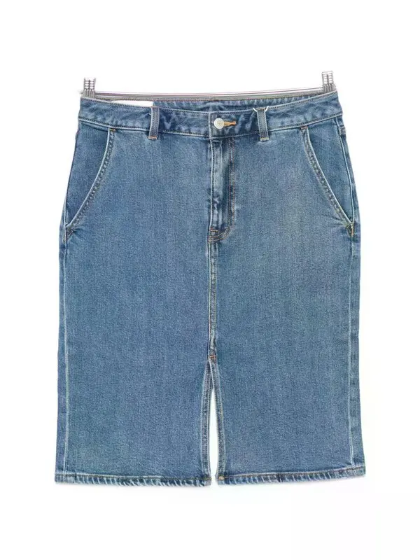 Gant Midi Skirt With Front Slit