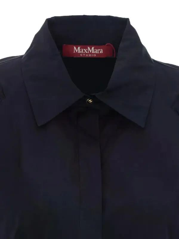 Max Mara Ruched Sleeve Shirt