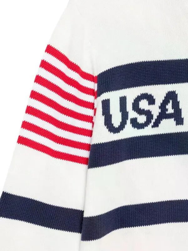 Tommy Hilfiger Striped Crew Neck Sweater