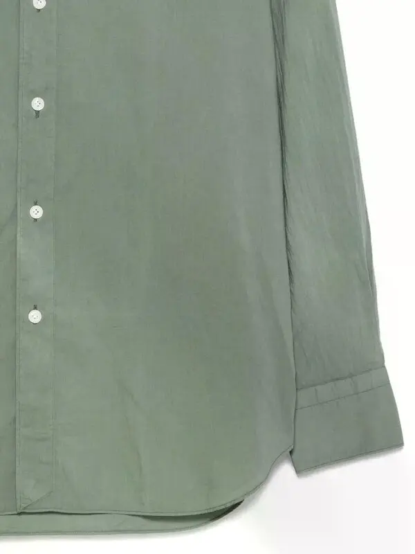 FINAMORE 1925 Long-sleeve Button-down Shirt
