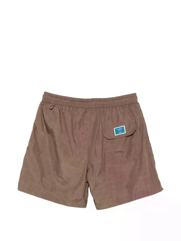 FEFÈ Logo Patch Drawstring Swim Shorts