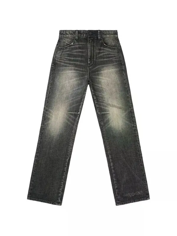 RtA Jonas Straight-leg Jeans - Grey