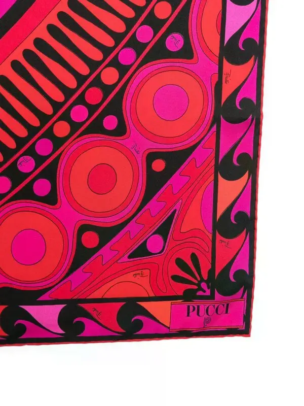 Emilio Pucci Printed Twill Scarf