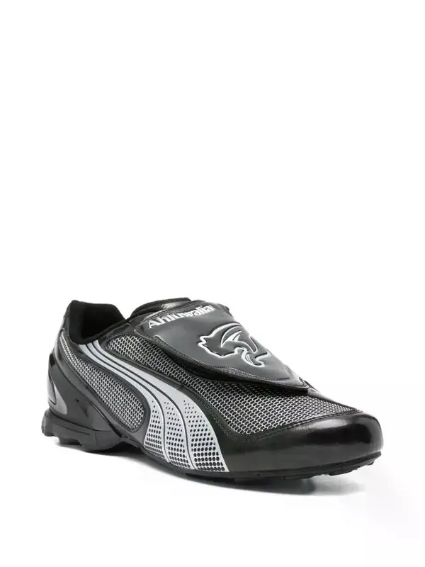 PUMA X Ahluwalia Logo-print Sneakers - Black