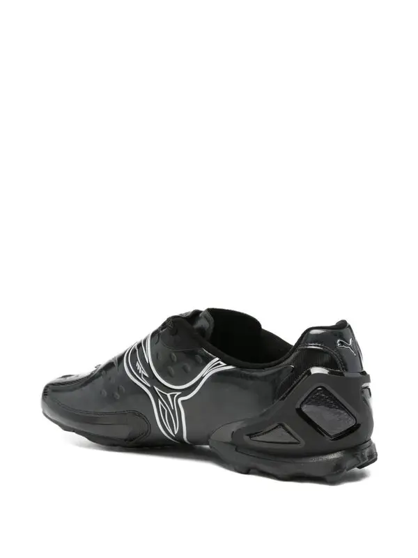 PUMA X Ahluwalia Logo-print Sneakers - Black