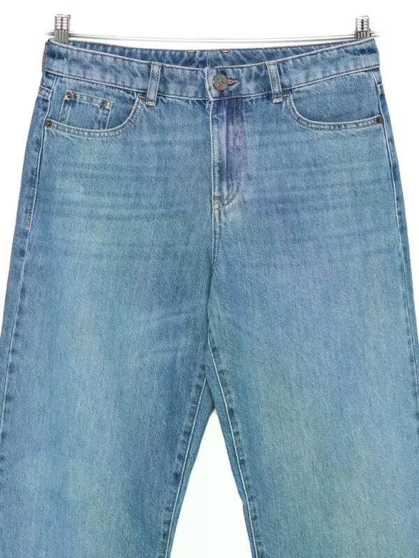 Emporio Armani Logo Plaque Jeans