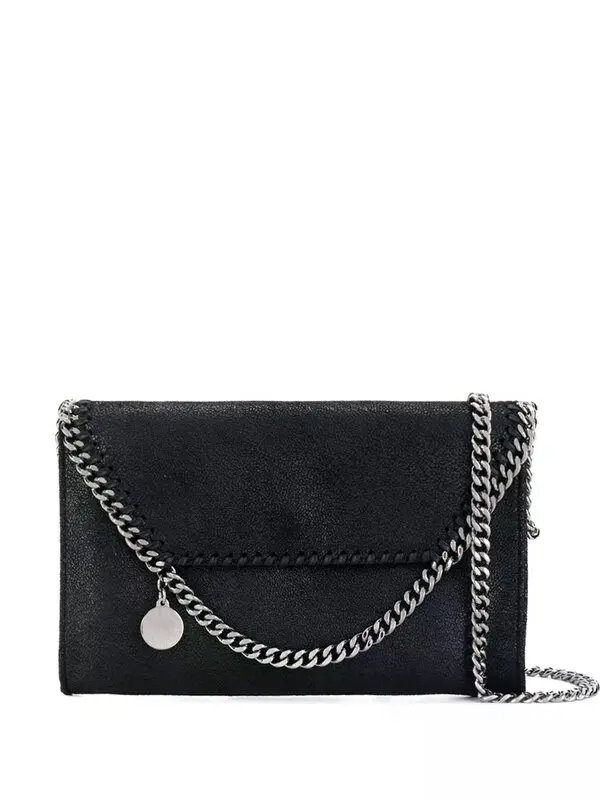 Stella McCartney Falabella Chain-trim Shoulder Bag - Black