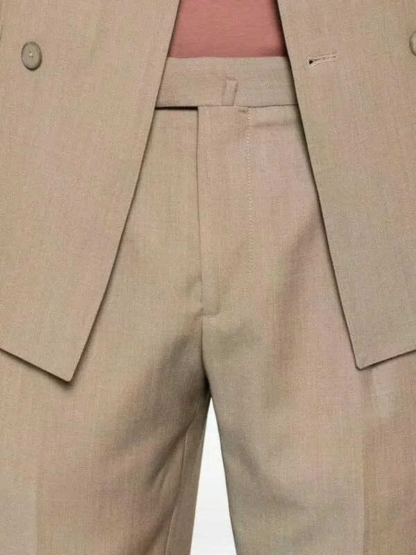 SANTANIELLO Double-breasted Peak-lapel Suit