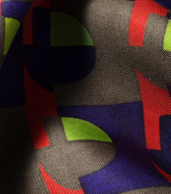 Miu Miu Silk Printed Scarf