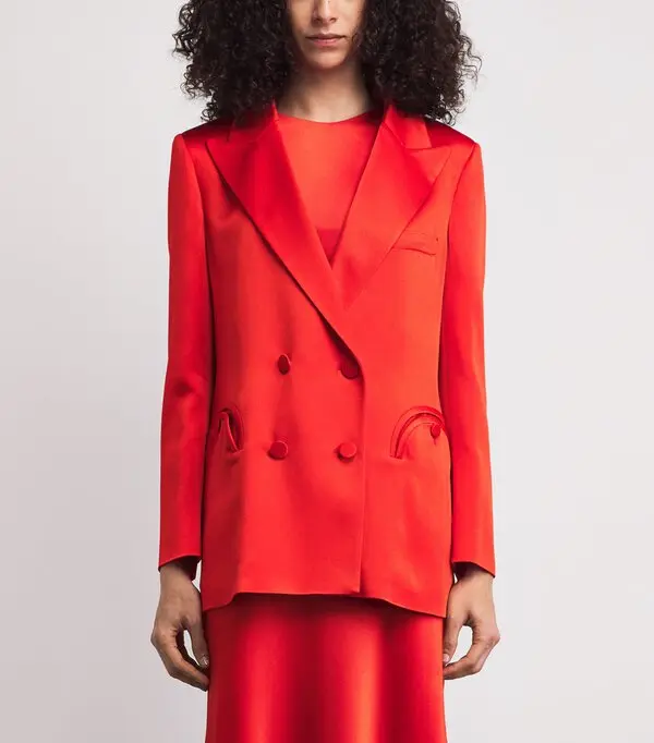 BLAZÉ MILANO Satin Novalis Blazer
