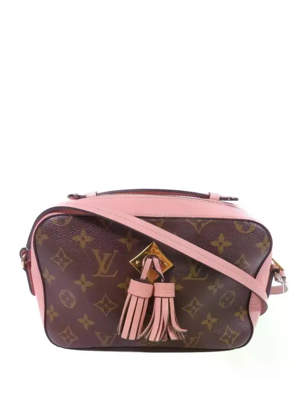 LOUIS VUITTON Saintonge Monogram Shoulder Bag - Brown