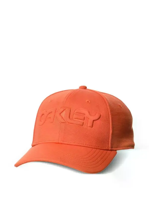 Oakley 6 Panel Stretch Embossed Hat - Orange