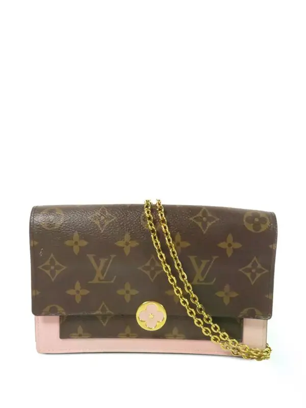 LOUIS VUITTON Flore Monogram Shoulder Bag - Brown