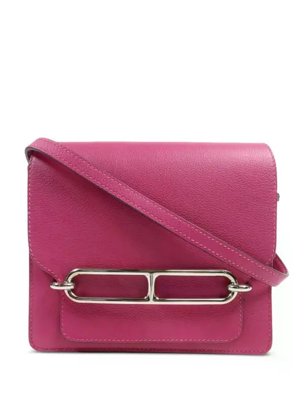 Hermès Mini Roulis Evercolor-leather Shoulder Bag