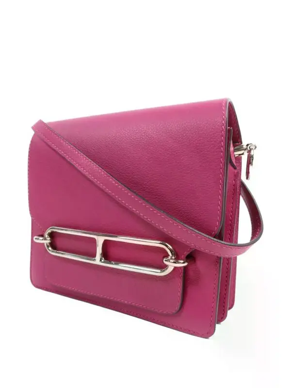 Hermès Mini Roulis Evercolor-leather Shoulder Bag
