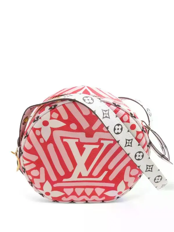 LOUIS VUITTON Boite Chapeau Souple Monogram Giant Crossbody Bag - Red