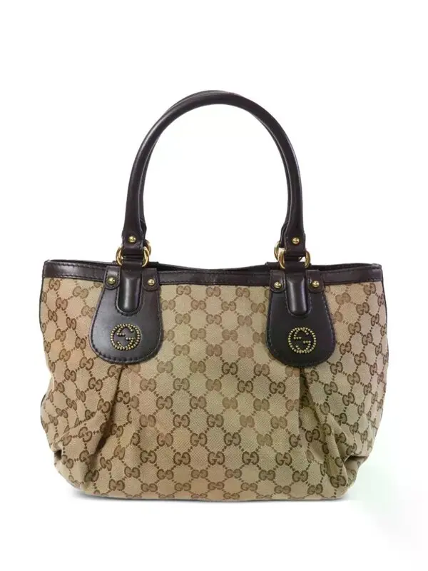 Gucci Gg Scaraette Tote Bag - Neutrals