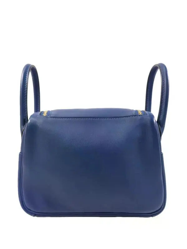 Hermès Mini Lindy Shoulder Bag - Blue