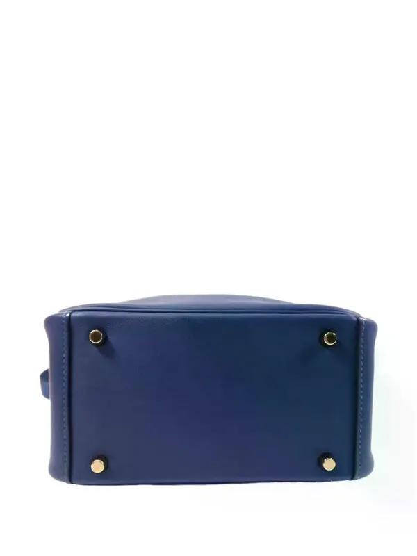 Hermès Mini Lindy Shoulder Bag - Blue