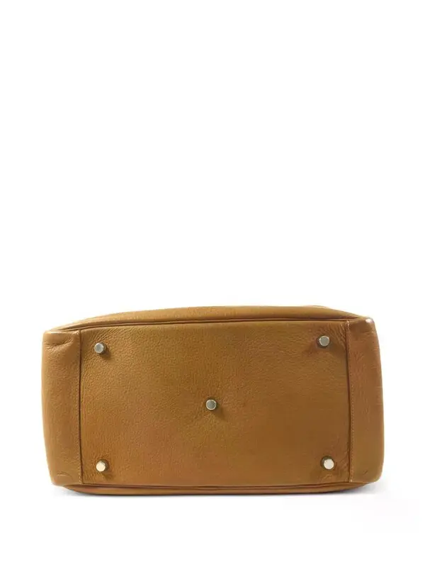 Hermès Lindy 34 Leather Tote Bag - Brown