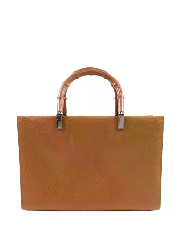 Gucci Bamboo Top-handle Tote Bag - Brown