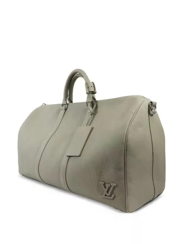 LOUIS VUITTON Aerogram Keepall 50 Tote Bag