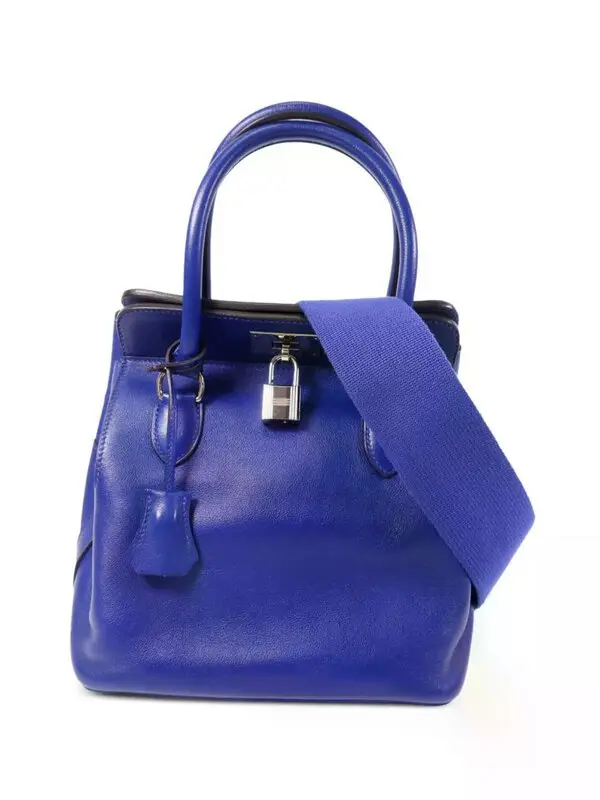 Hermès Tool Box 20 Tote Bag - Blue