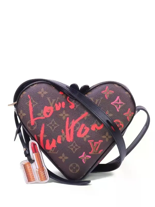 LOUIS VUITTON Heart Shape Shoulder Bag - Brown