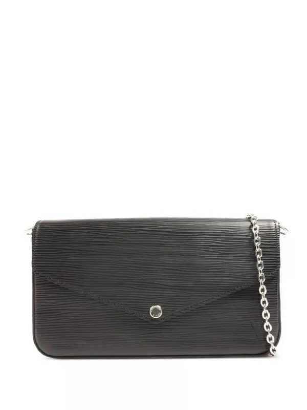 LOUIS VUITTON Felicie Shoulder Bag - Black
