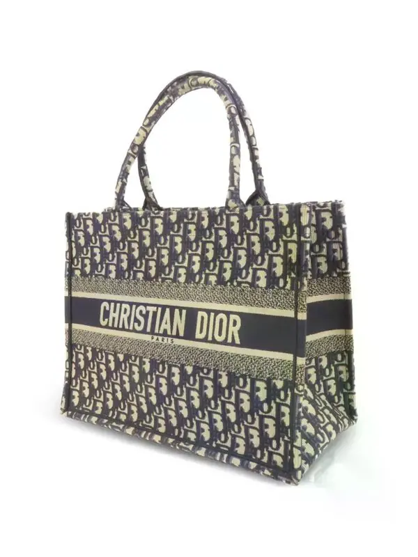 Dior Medium Book Tote Bag - Blue