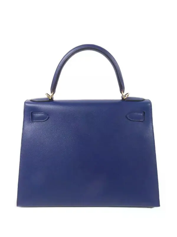 Hermès 2022 Kelly 28 Tote Bag - Blue