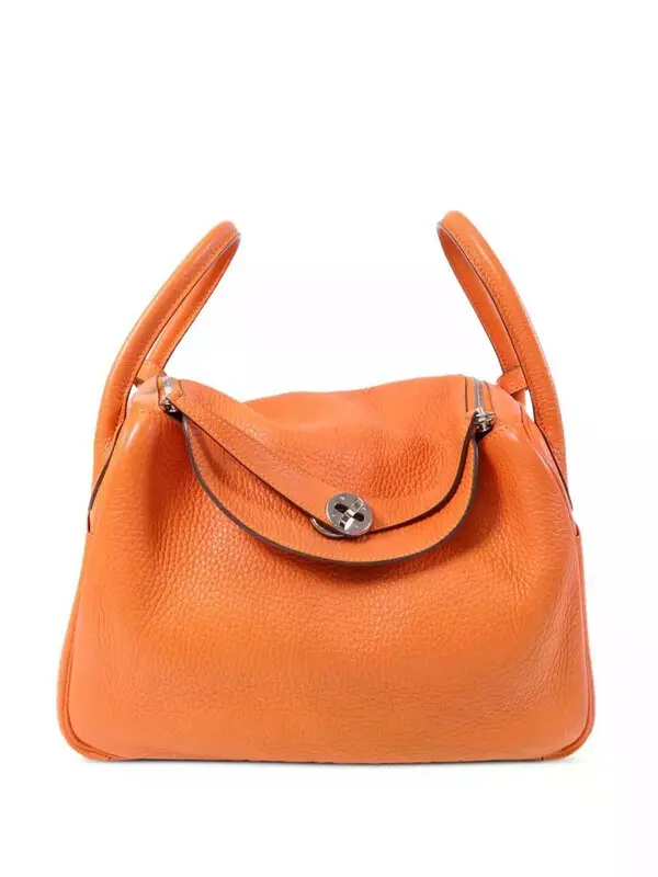 Hermès 30 Lindy Shoulder Bag - Orange