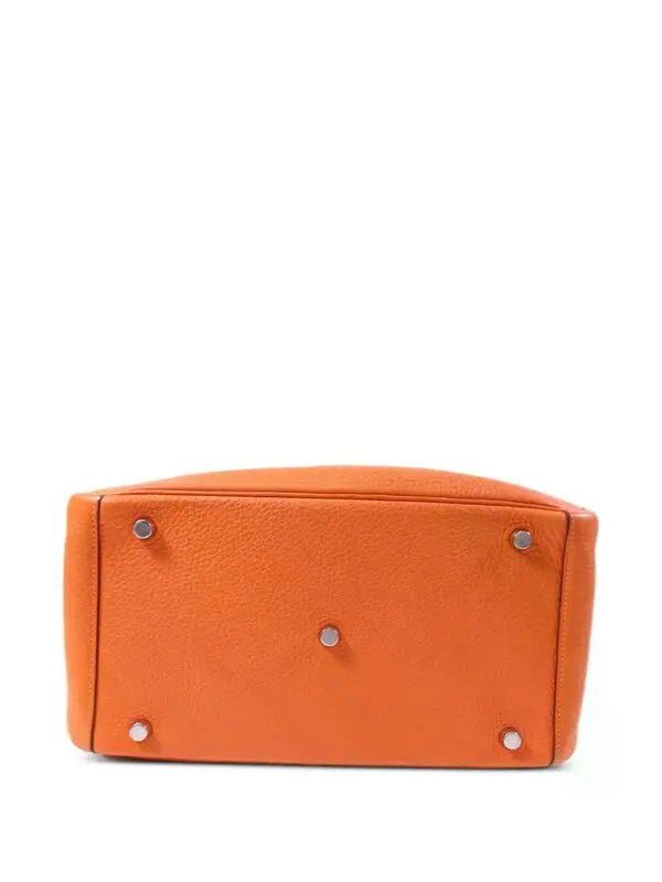 Hermès 30 Lindy Shoulder Bag - Orange