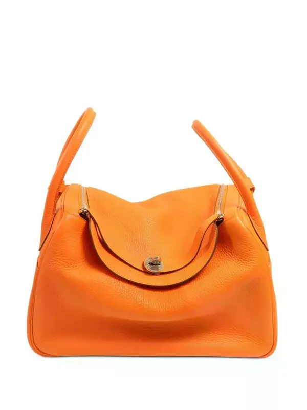 Hermès Lindy 34 Shoulder Handbag - Orange