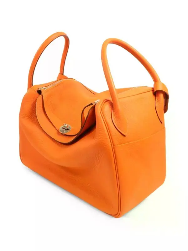 Hermès Lindy 34 Shoulder Handbag - Orange