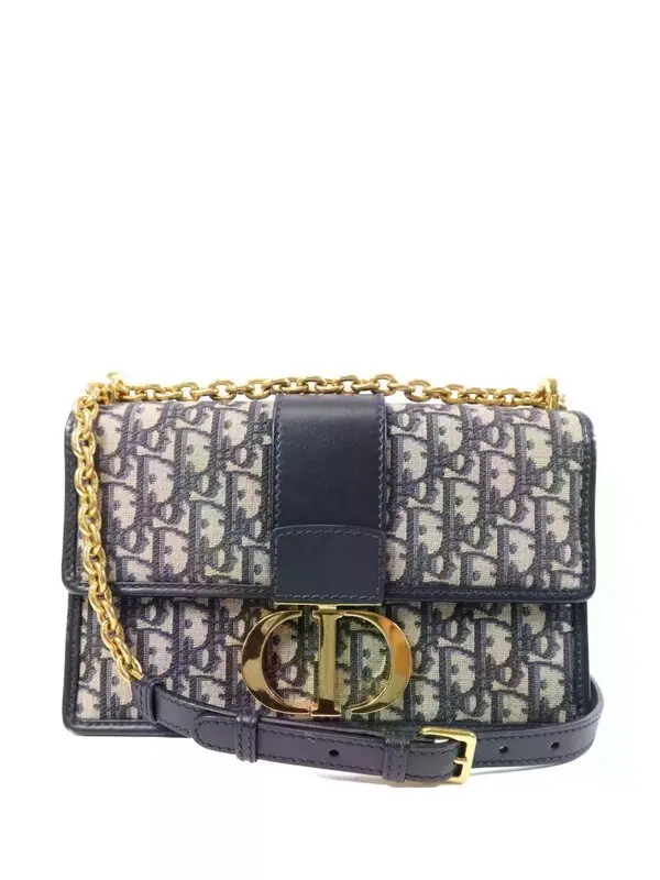 Dior 30 Montaigne Oblique Shoulder Bag - Neutrals