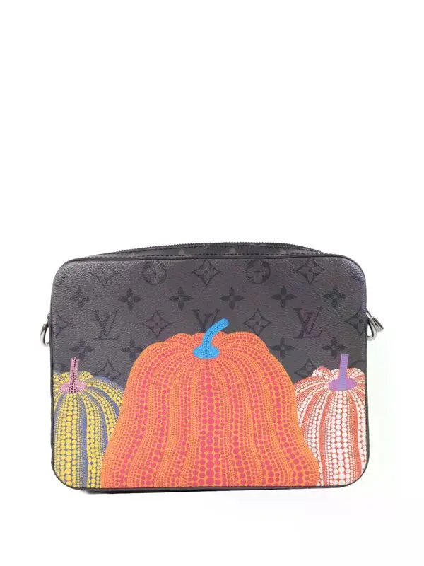 LOUIS VUITTON X Yayoi Kusama Eclipse Shoulder Bag - Black