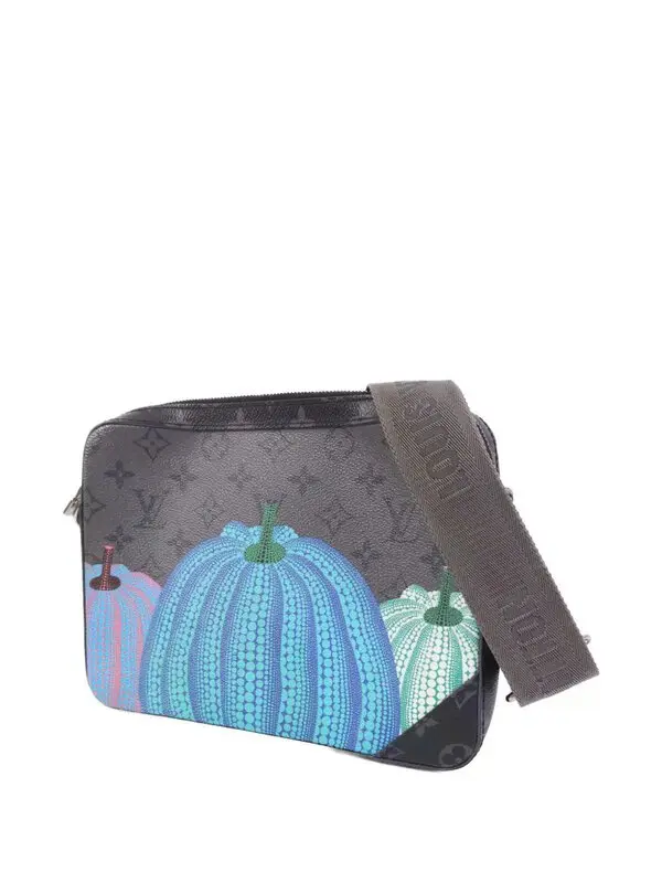 LOUIS VUITTON X Yayoi Kusama Eclipse Shoulder Bag - Black