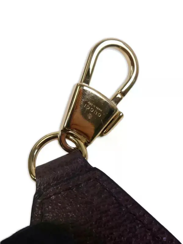 Gucci Jumbo Gg Canvas Shoulder Bag With Web Strap